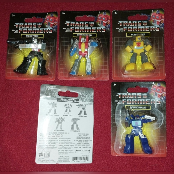 Toys | New Miniature Transformers Toy Lot 4 Different Toy Lines 1 Full ...